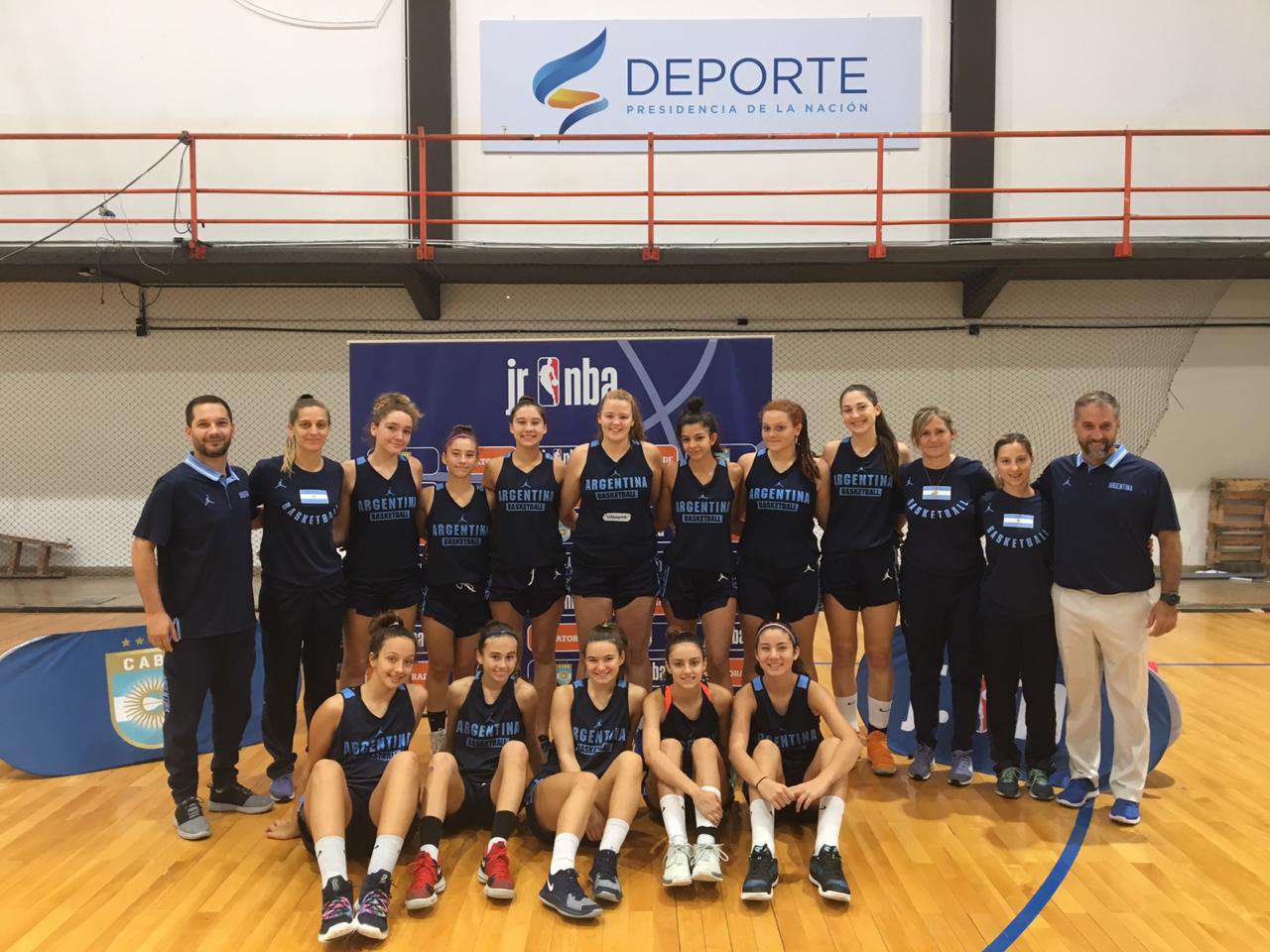 Angelina Marchi en el Campus Jr. NBA | Diario La Opinión de Rafaela